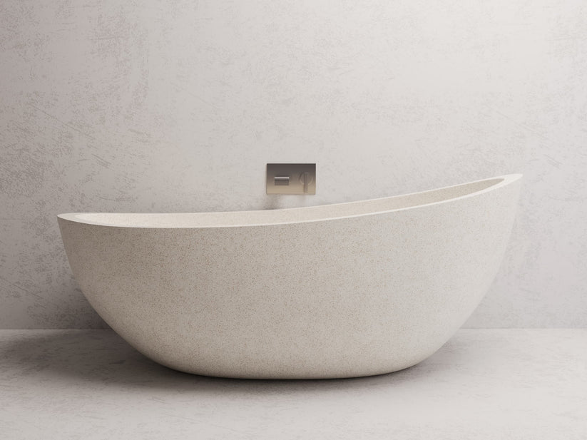Ray Terrazzo Free Standing Stone Bathtub | Hera Bathware