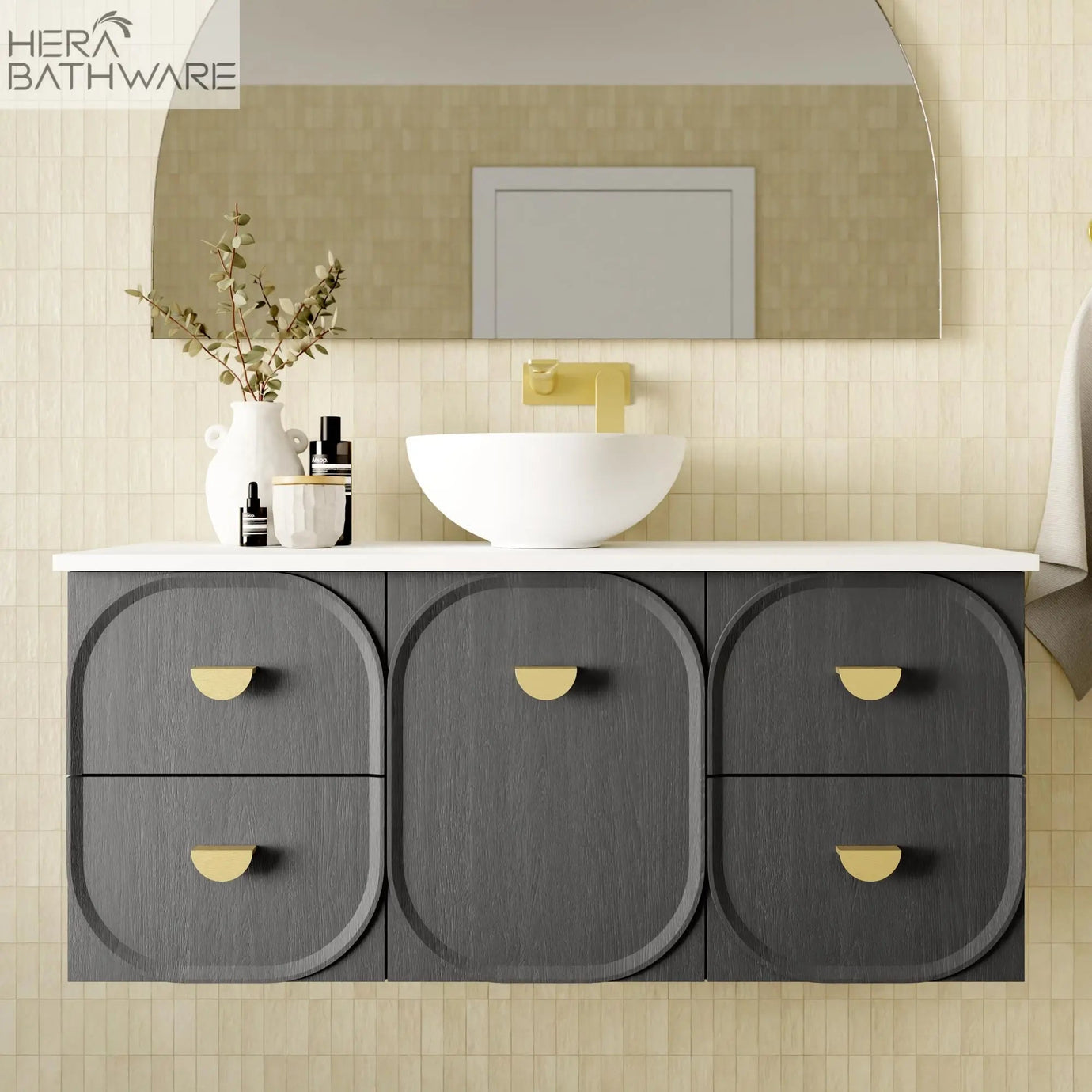 Port | 750mm Wall Hung Vanity | Hera Bathware