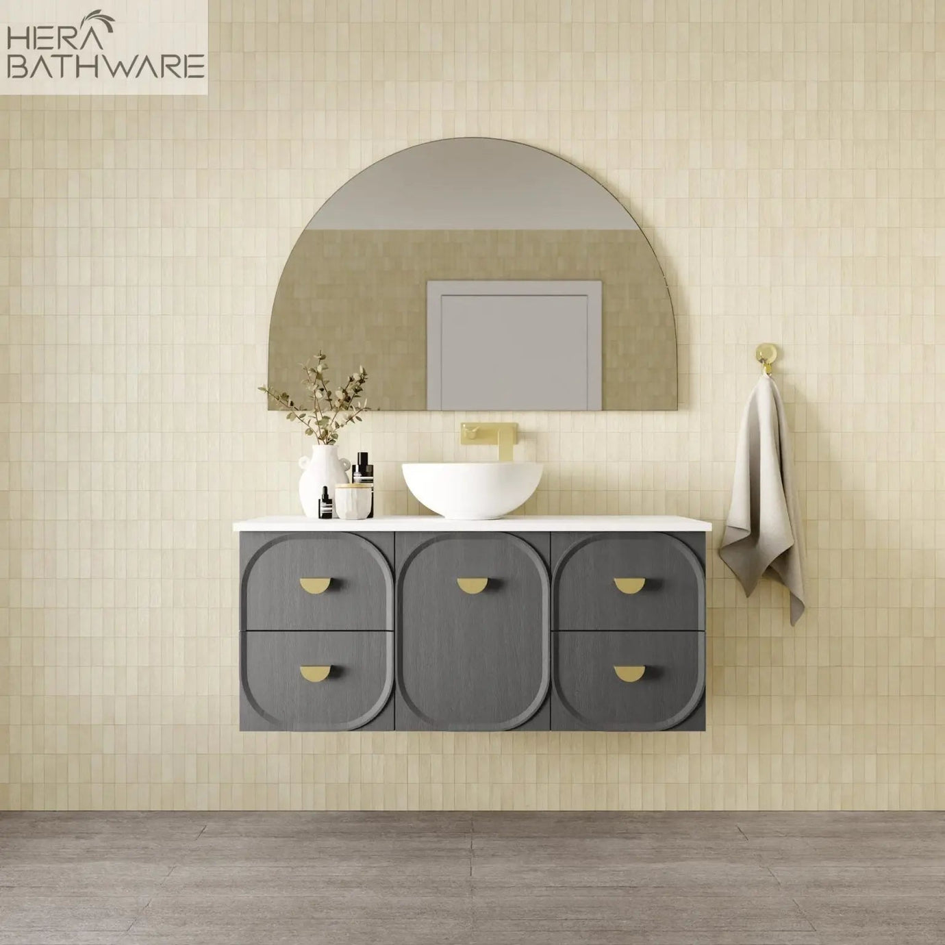 Port | 750mm Wall Hung Vanity | Hera Bathware