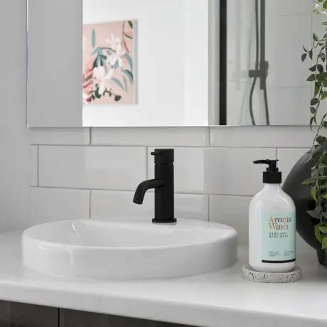 Clark - ROUND INSET BASIN WITH TAP LANDING 400MM - CL40011.W1 – Hera ...